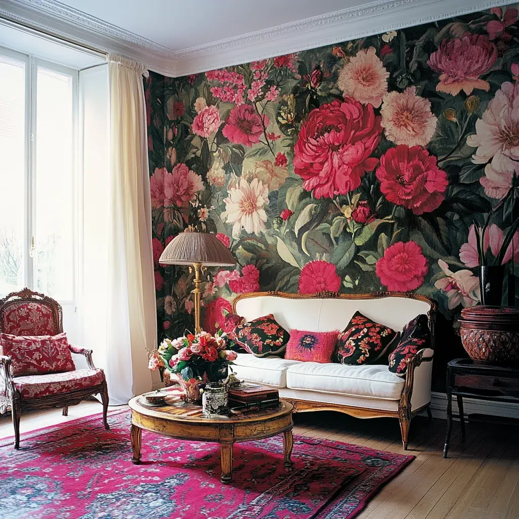 Bold Floral Wallpaper Ideas - Recipes Time